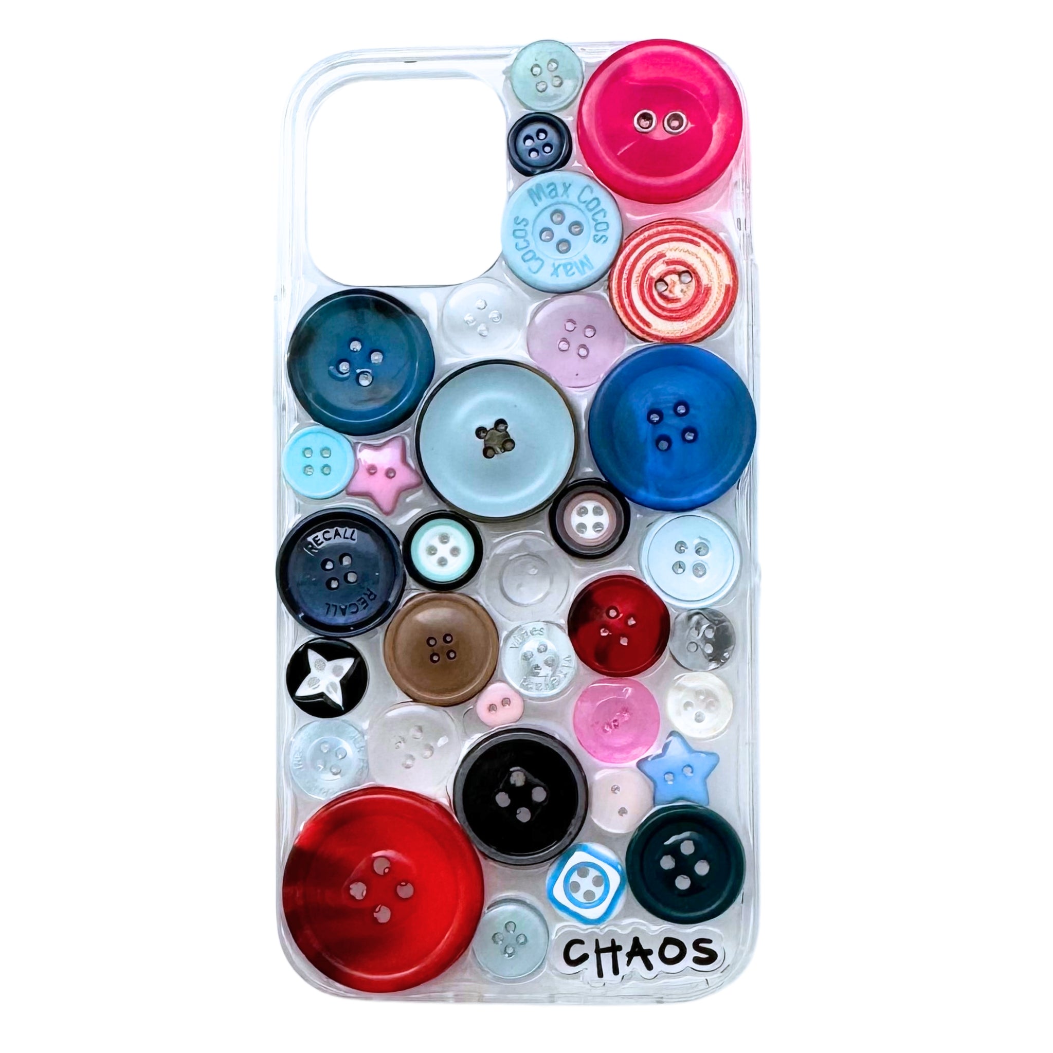 Chaos Cases | Button Pattern iPhone Case – CHAOS